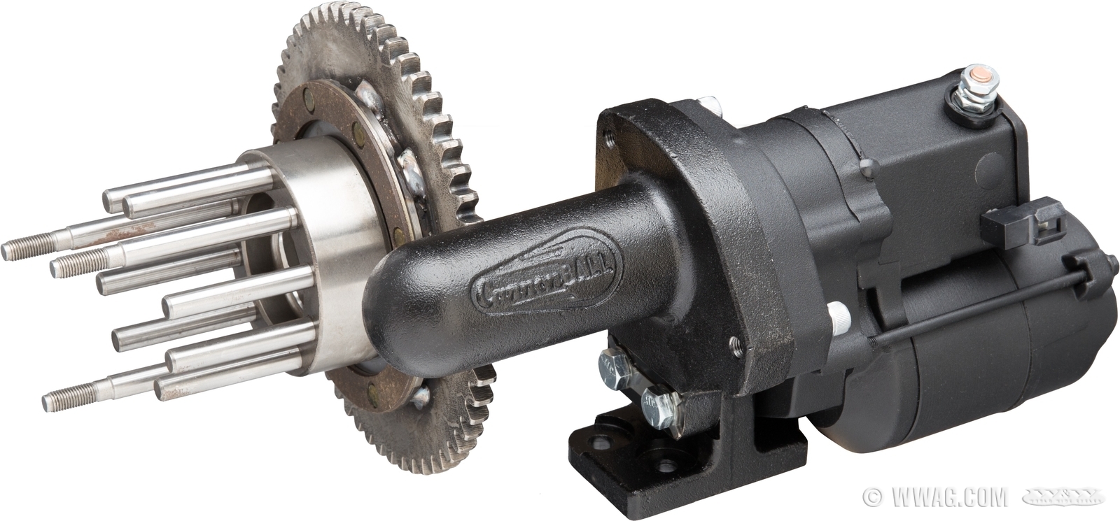 W&W Cycles - Electrical > Cannonball Electric Start Kit Clutch-Drive