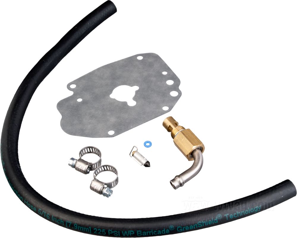 W&W Cycles - Swivel Fitting Fuel Line Kit S&S Super E and G
