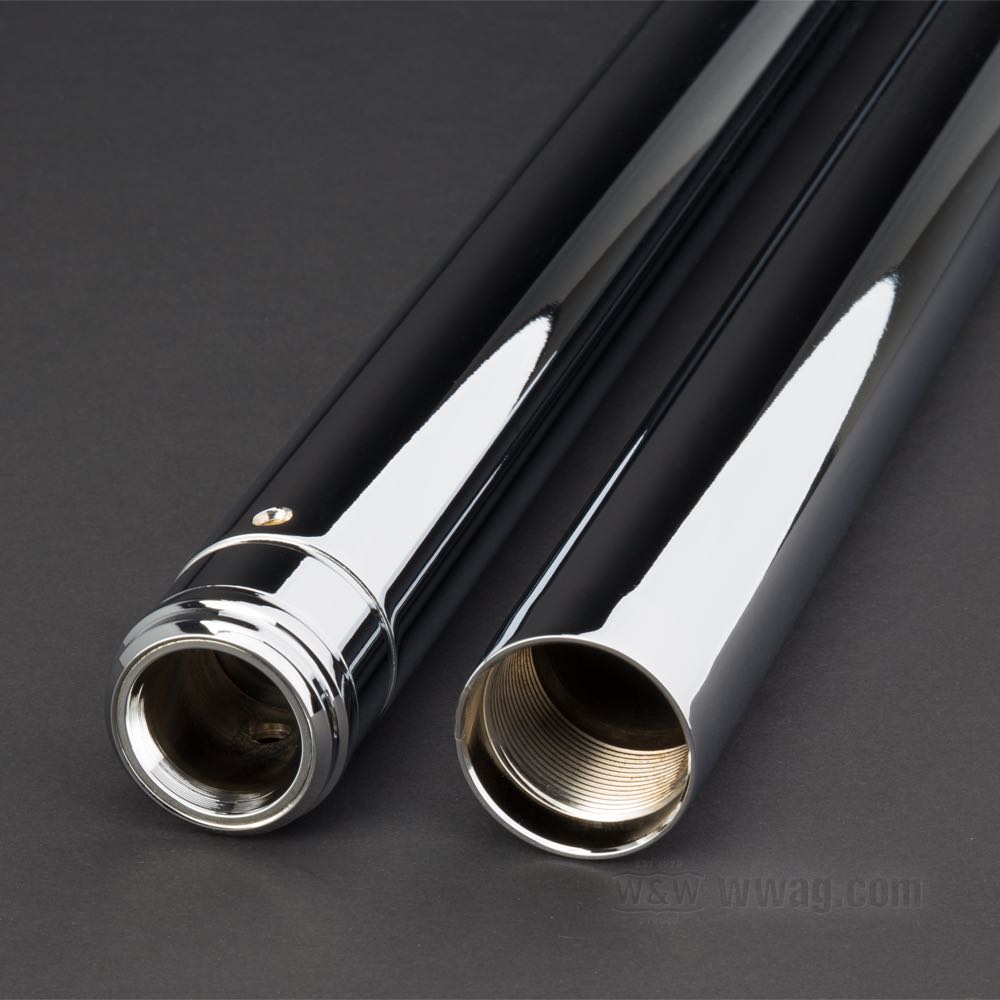 W&W Cycles - Show-Chromed Fork Tubes for Harleys