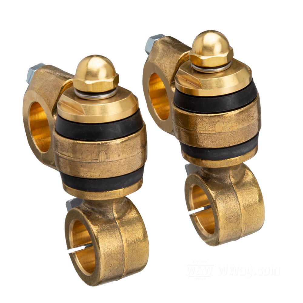 W&W Cycles - Flanders Style Dog Bone Risers