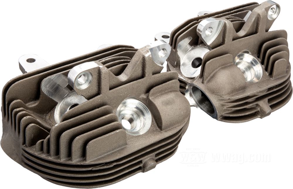 W&W Cycles - Cannonball Aluminum Cylinder Heads for Knucklehead