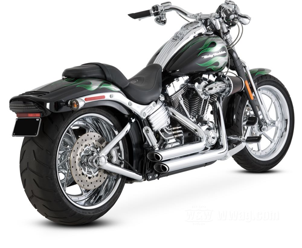 W&W Cycles - Vance & Hines Shortshots Staggered 2-2 Exhaust Systems