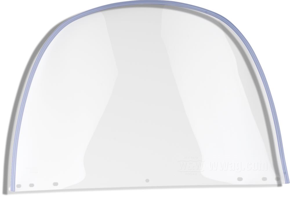 W&W Cycles - Replacement Shields Upper/Lower for NC Windshields