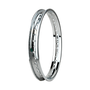 W&W Cycles - Semi-Drop Center Steel Rims - Chrome Plated