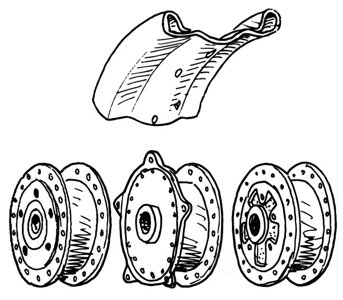 W&W Cycles - Spoke Sets for Narrow Front Hub and Semi-Drop Center Rims ...