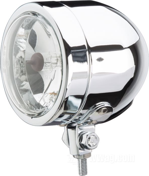 W&W Cycles - Mini Hemi Headlight for Harley-Davidson