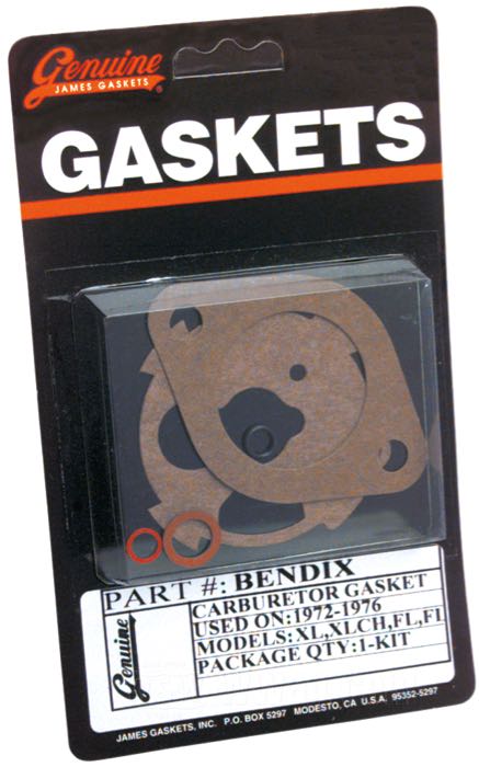 W&W Cycles - Gaskets - James Gasket Kits for Bendix Carburetor