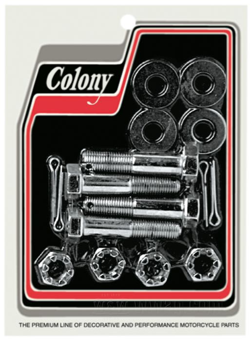 W&W Cycles - Lower Motor Mounts - Bolt Kits for Lower Motor Mount ...