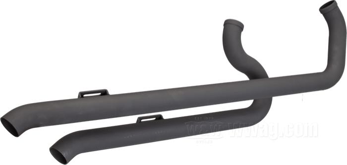 W&W Cycles - Lowbrow Shotgun 2-2 Exhaust Systems for Harley-Davidson