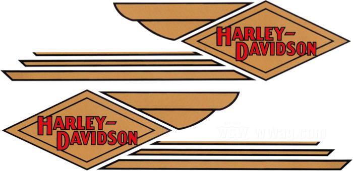 W&W Cycles - Tank Decal