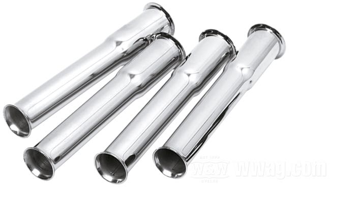 W&W Cycles - Lower Pushrod Covers for Harley-Davidson