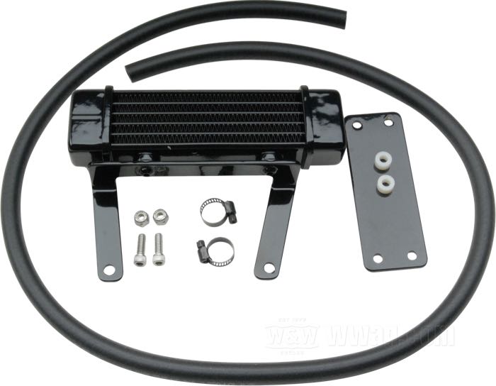 W&W Cycles - Jagg Slimline Ölkühler Softail 2000-2017 für Harley-Davidson