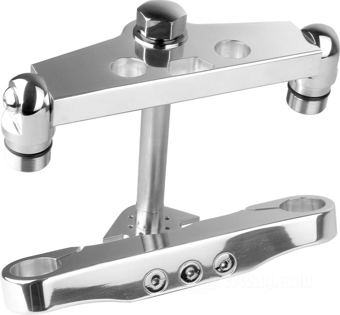 W&W Cycles - Tolle Adjustable Triple Trees for Harley-Davidson