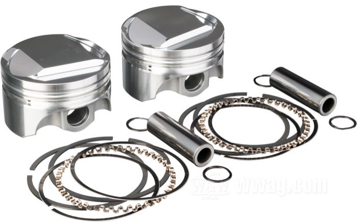 W&W Cycles - KB Forged Pistons for Harley-Davidson